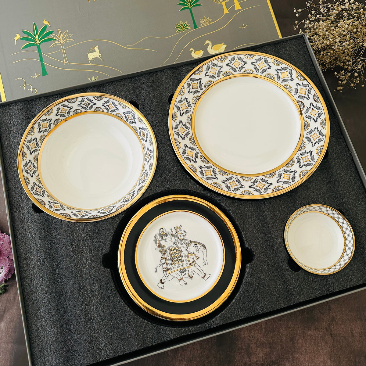 Grand Gift Box - Byah Dinner Set – Kaunteya